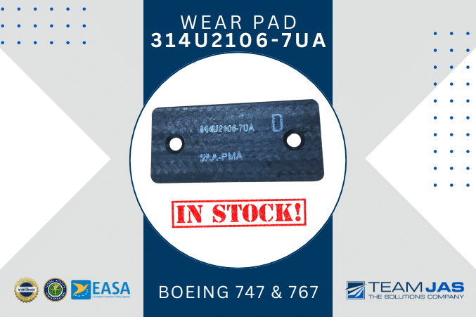 Wear Pads In Stock Now! FAA PMA Approved, Ready for Same Day Shipping ...