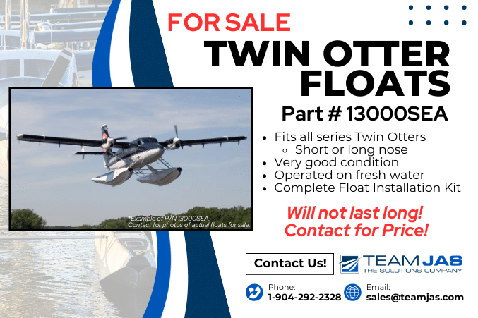 For Sale: Twin Otter Floats, Complete Installation Kit, Part Number ...